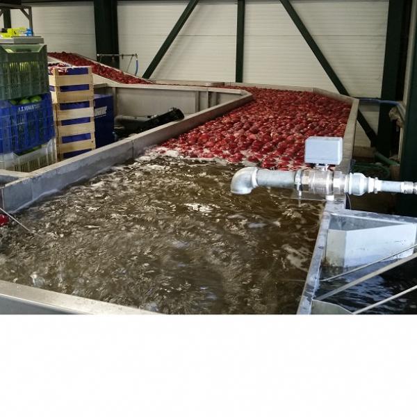 Continuous Crate Tipper in Water CWD_100 | Novatec Engineering