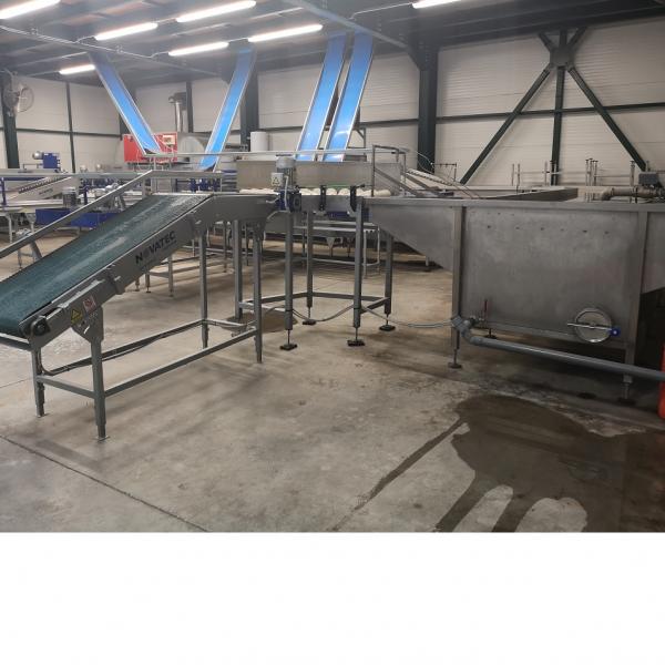 Continuous Crate Tipper in Water CWD_100 | Novatec Engineering